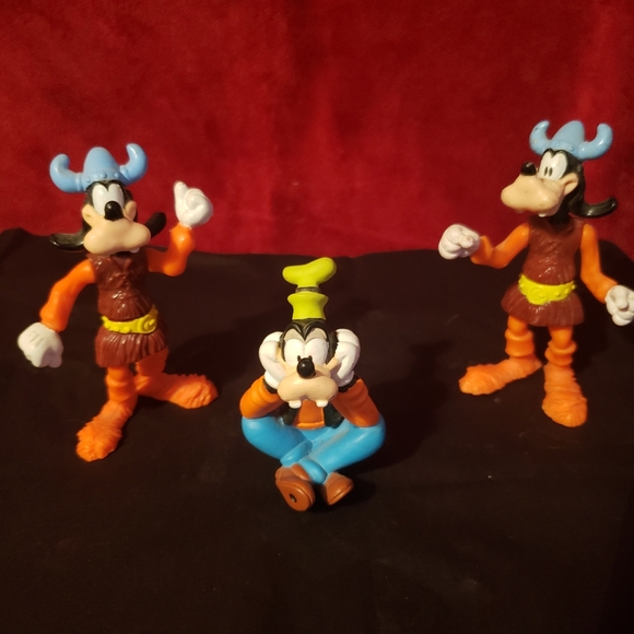 Disney | Toys | Vintage Disney Goofy Figurines | Poshmark